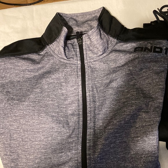 And1 | Pants | And Mens Jogging Outfit Black And Grey Size Medium ...